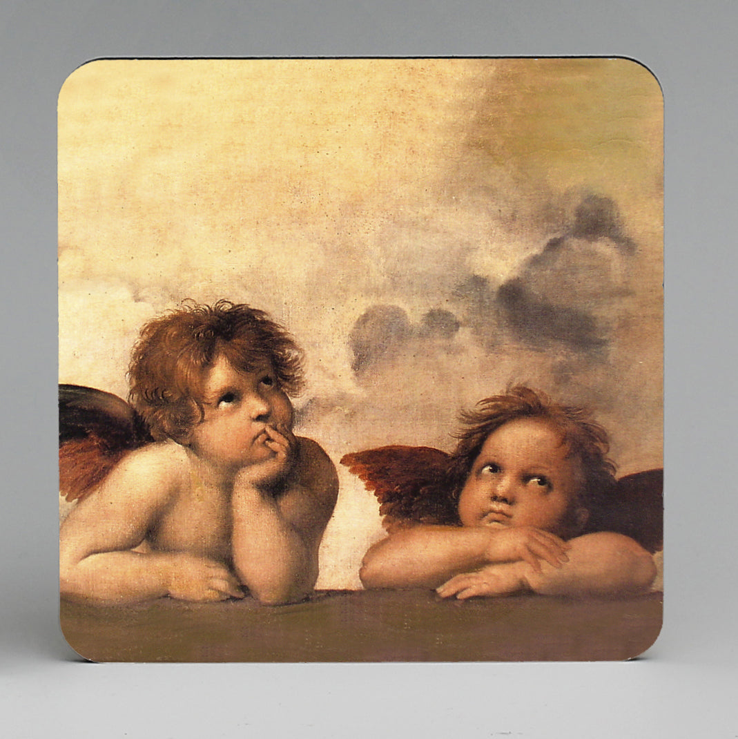 SUBLIMART: MDF Hardboard Set of 4 Coasters - Design: Affresco Putti ...