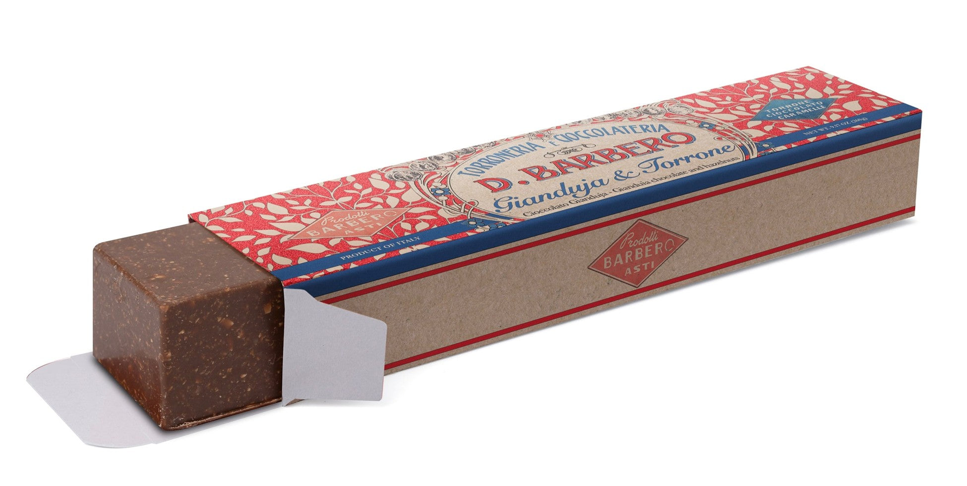 D. Barbero Chocolate with Gianduia & Hazelnut IGP in Grains 260gr ...