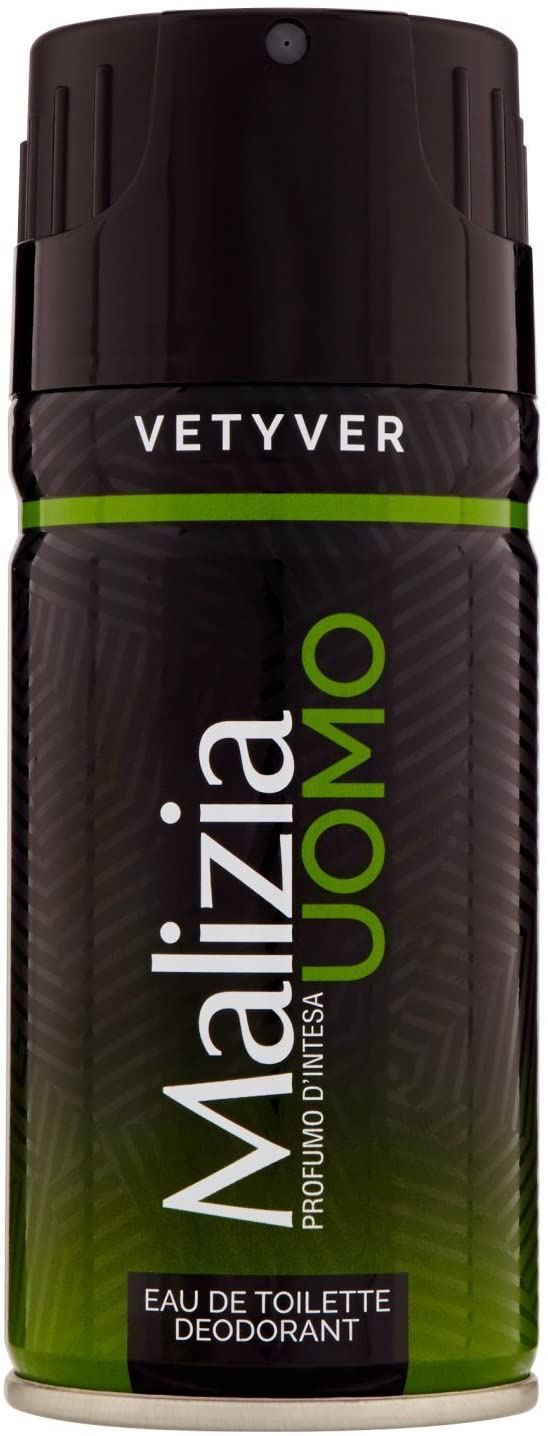 MALIZIA Deodorant for Men Vetiver Spray 150 ml – EMPORIO ITALIANO