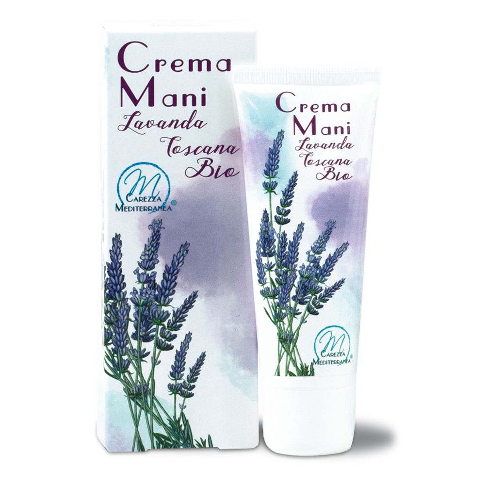 Carezza Mediterranea Organic Tuscan Lavender Hand Cream | EMPORIO ITALIANO