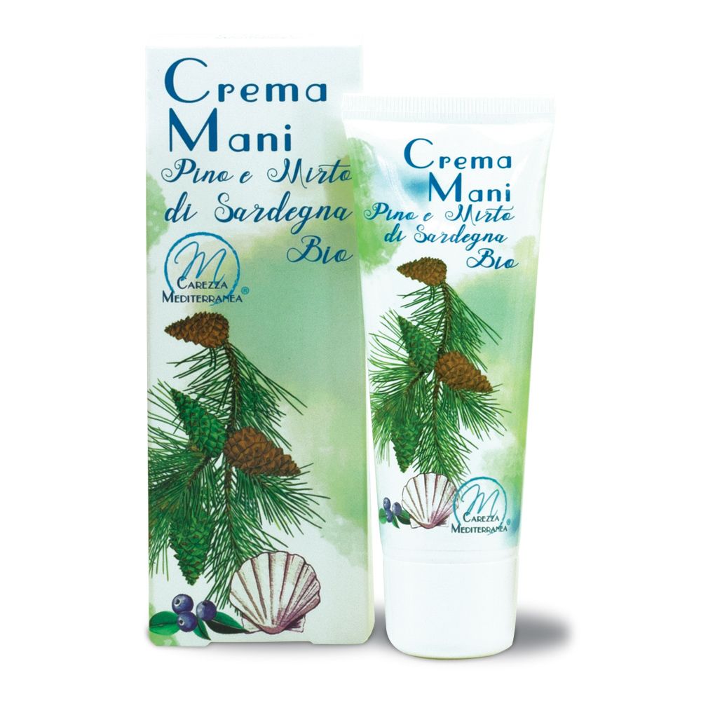 Carezza Mediterranea Organic Pine and Sardinian Myrtle Hand Cream ...