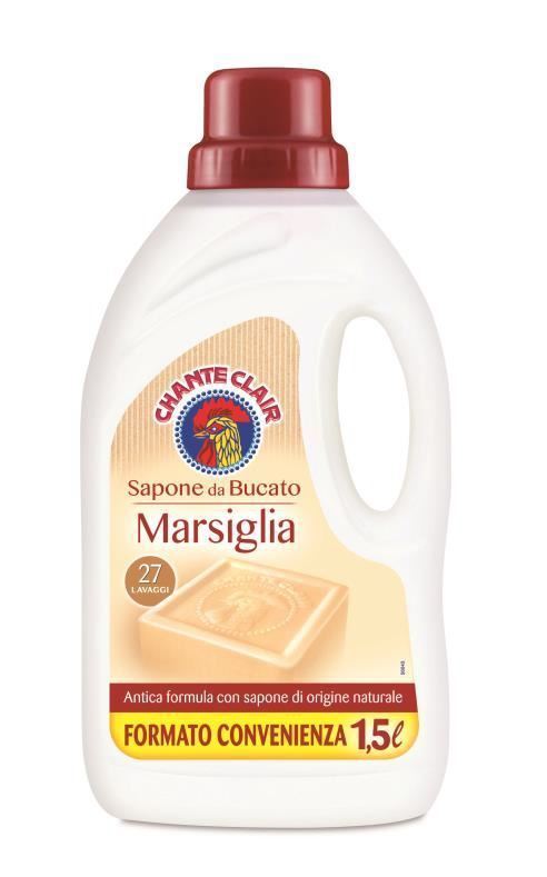 CHANTECLAIR Marsiglia Liquid Laundry Detergent 1.5 Liter – EMPORIO ITALIANO