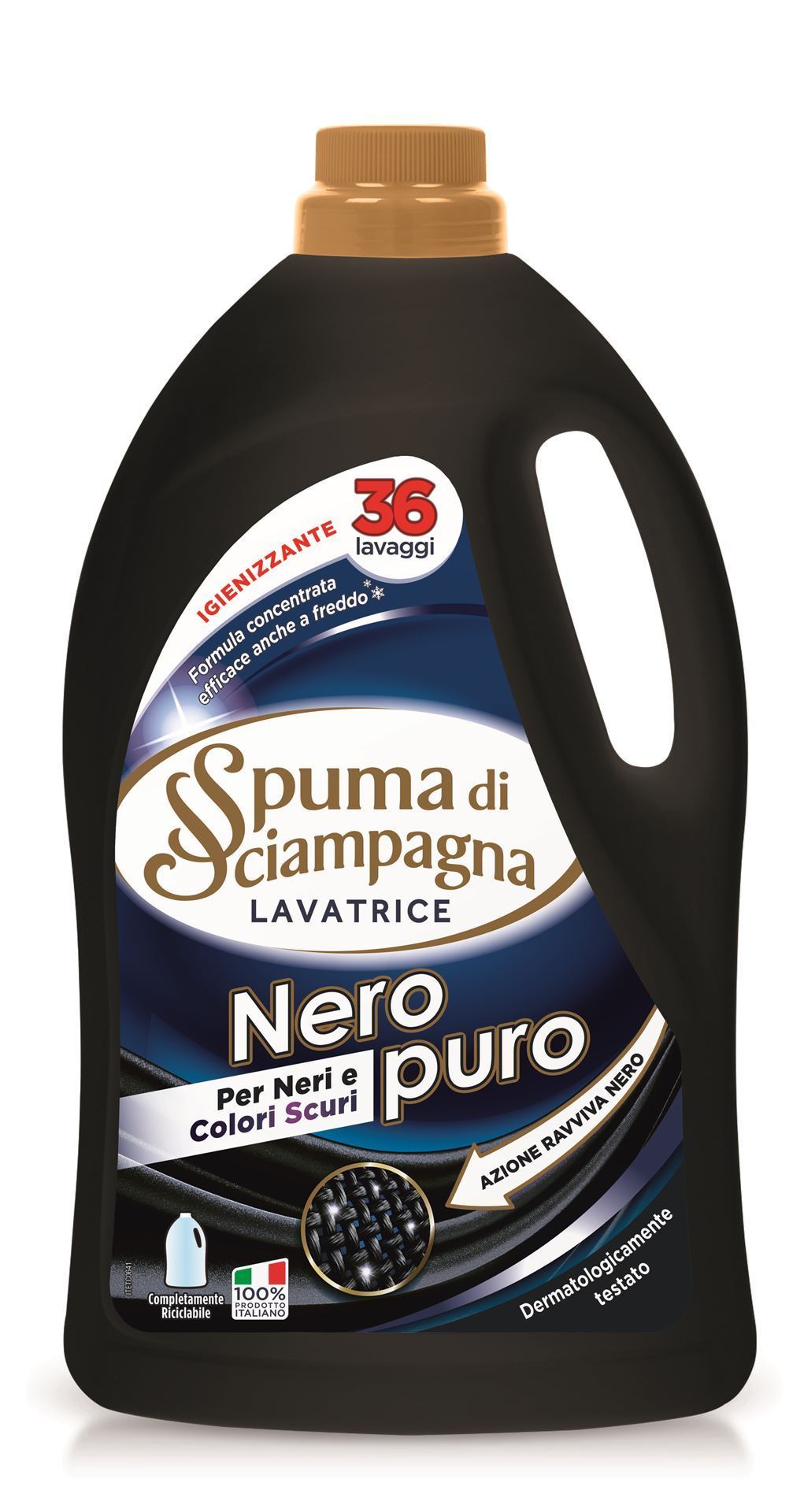 Spuma di Sciampagna Nero Puro Liquid Detergent 1620 ml | EMPORIO ITALIANO
