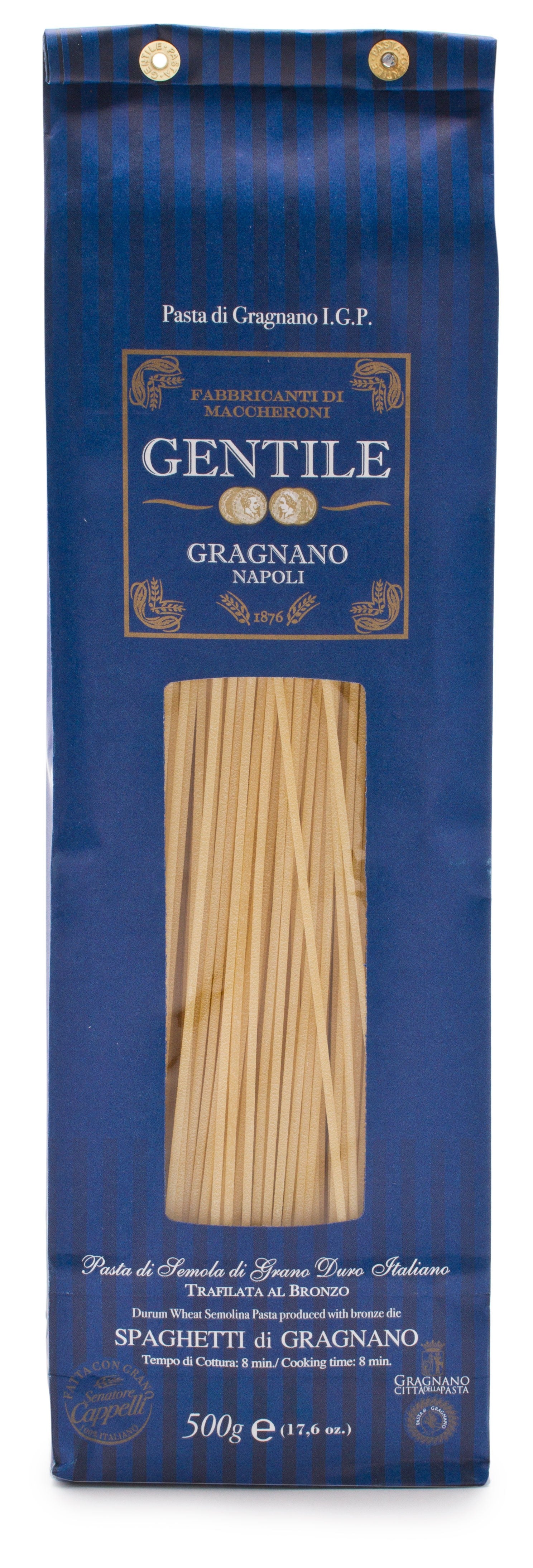 Gentile Artisanal Spaghetti di Gragnano, 8 Minutes – EMPORIO ITALIANO