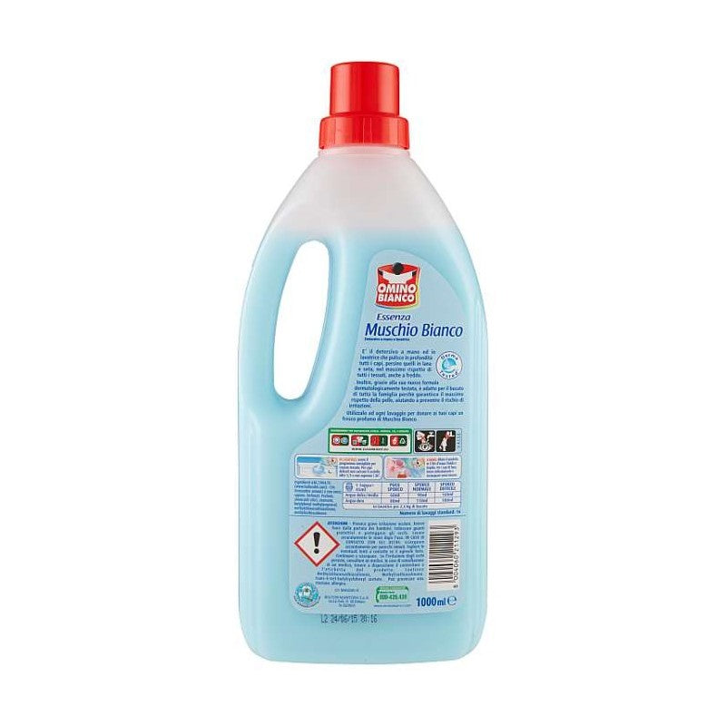 Omino Bianco Laundry Detergent White Musk 1 Liter – EMPORIO ITALIANO